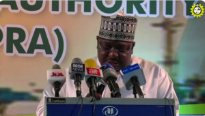 Senator Philip Aduda, Representing the Senate Committee on Petroleum ...